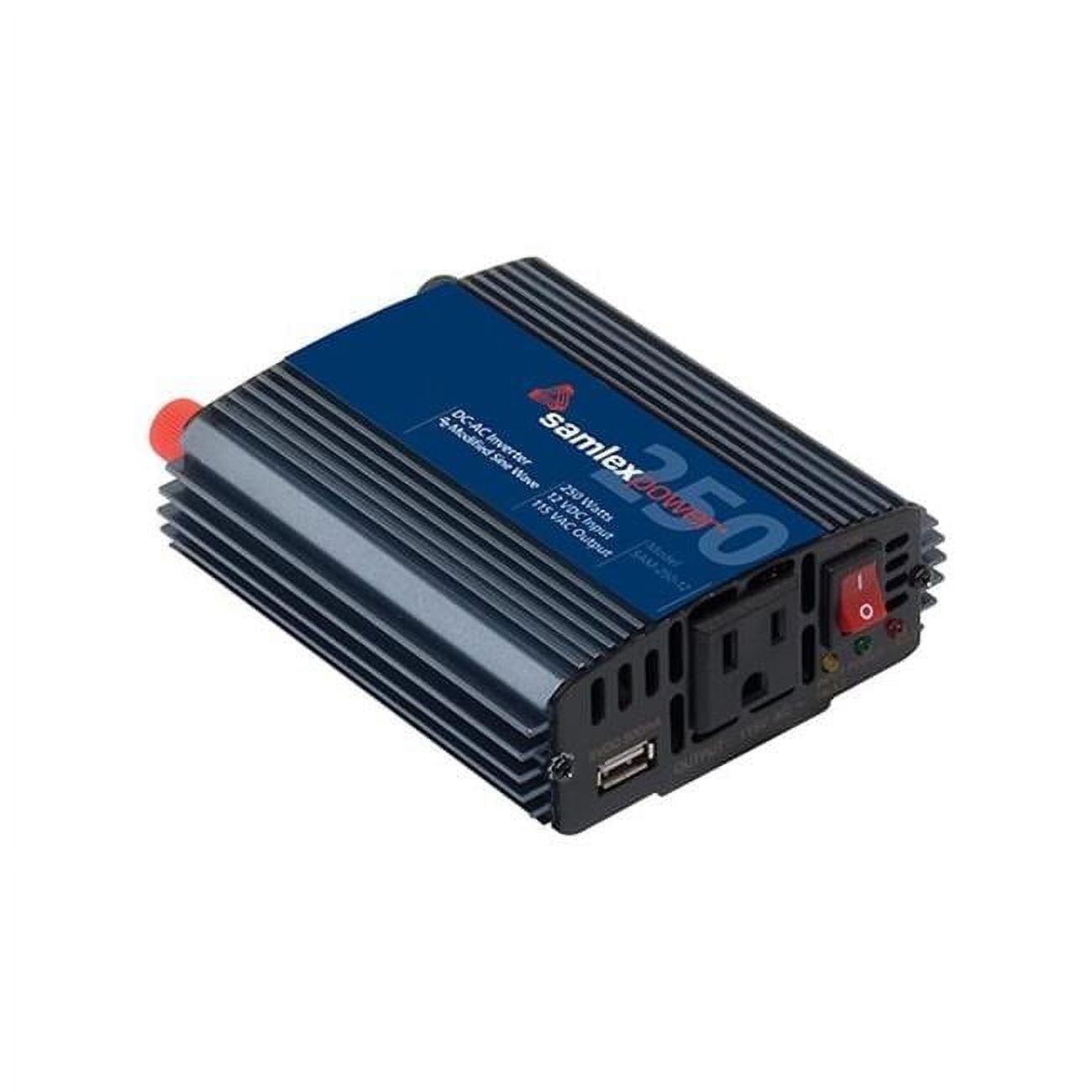 12V 115V AC 250W USB Sine Charge Port Wave Inverter - Walmart.com