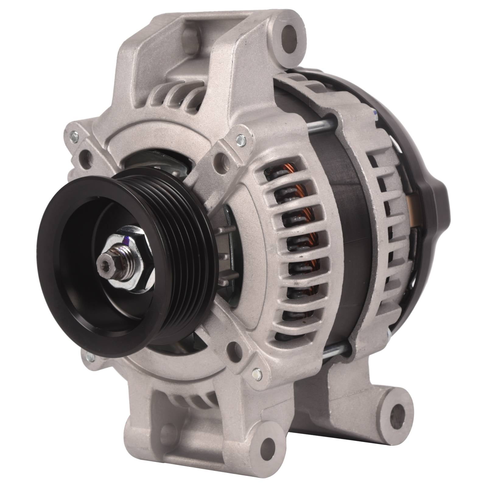 12V 120A Alternator with Pulley Clockwise Rotation Aluminum -12V 120A ...