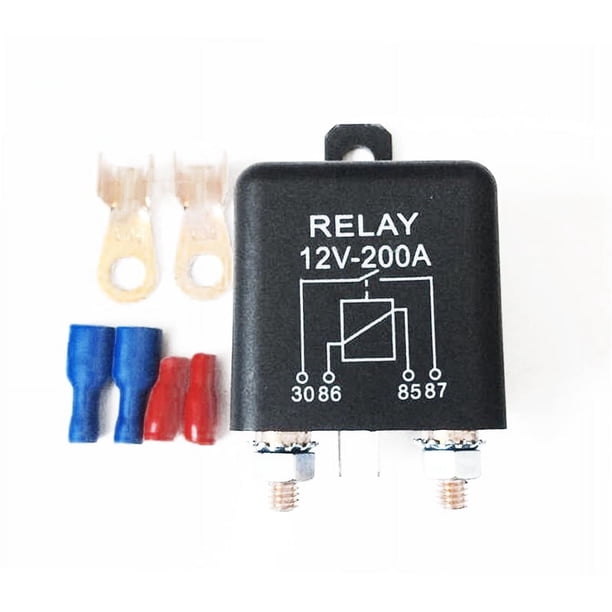 12V 120A Split Charge Relay 2 Pin for Car Automotive Starter Switch +2 ...