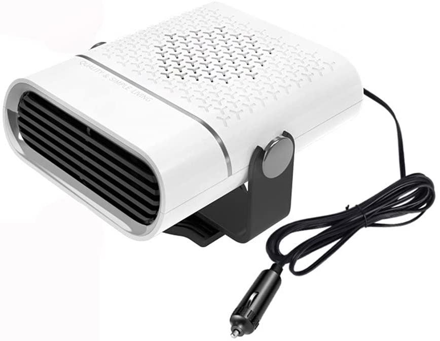 12V 120W Car Heater, 360° Rotatable Defogger and Defroster with ...