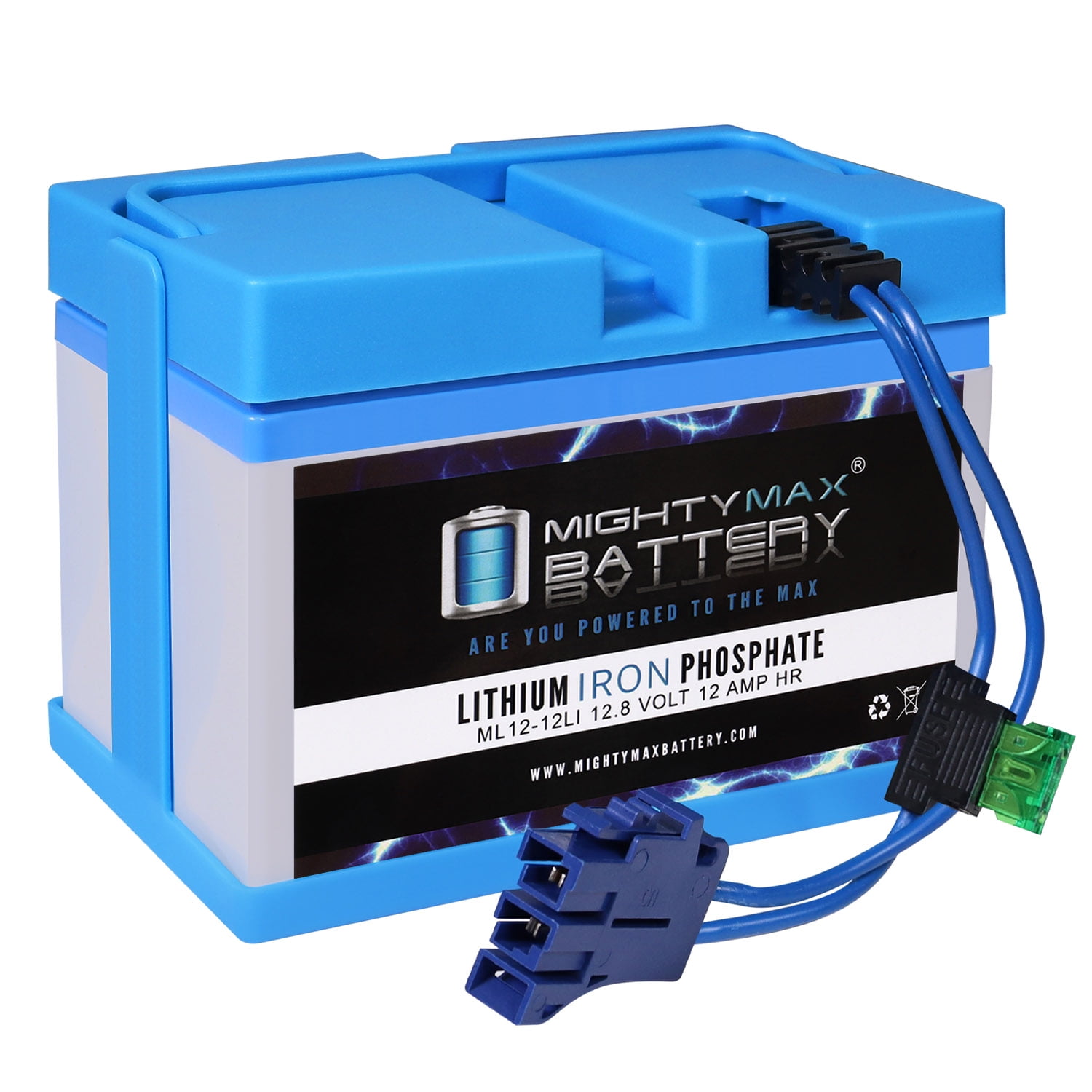 12V 12AH Lithium F2 Replacement Battery Compatible with Peg Perego ...