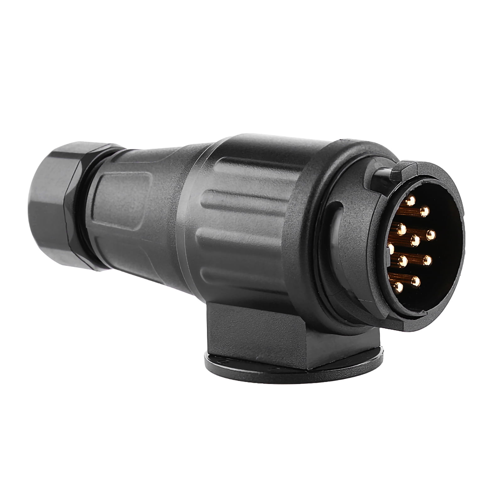 12V 13 Pin Connector for Trailer Plug Adapter, ABS Plastic Ensuring ...