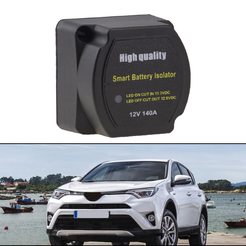 12V 140A Dual Battery Kit System Isolator Car Voltage Sensitive Relay ...