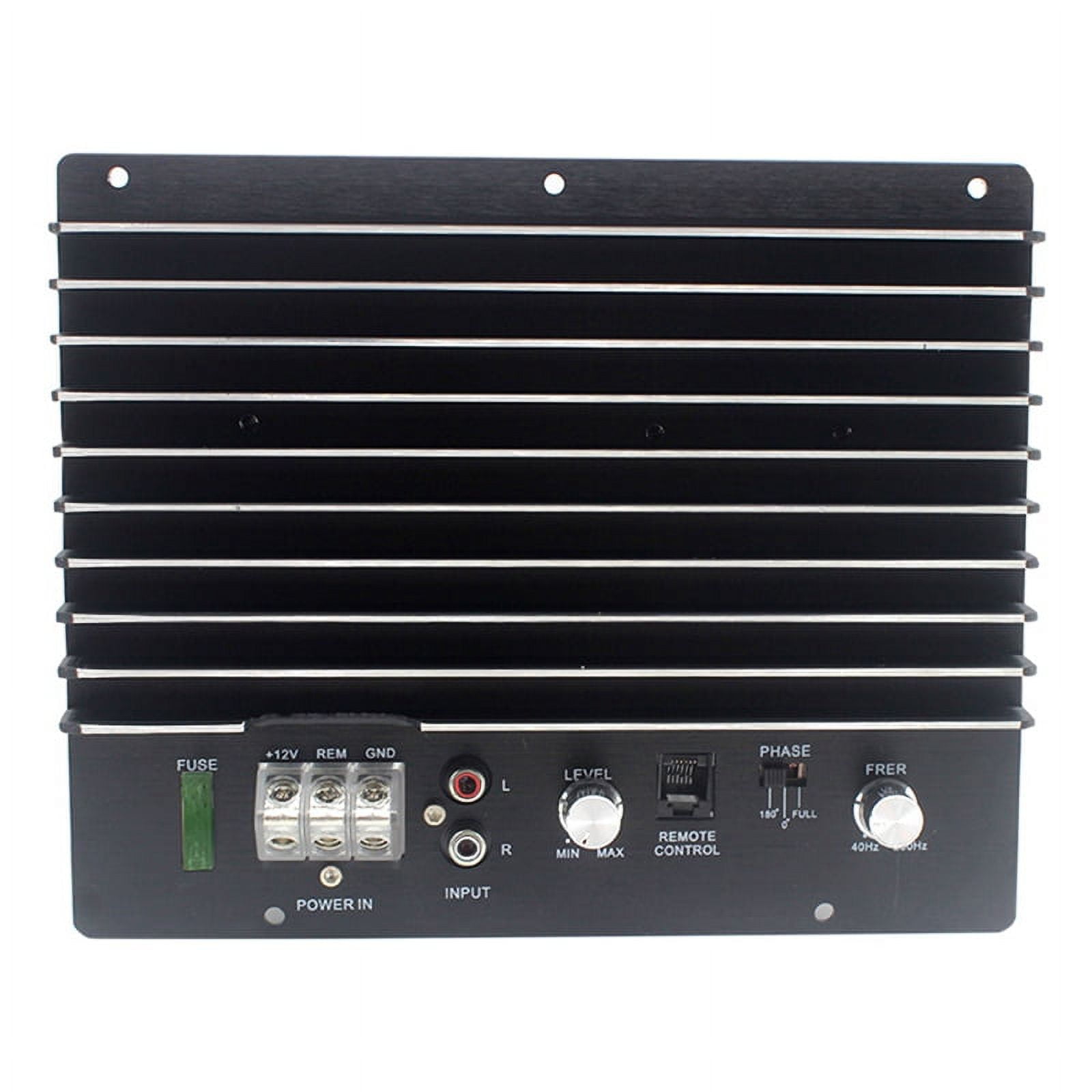 12V 1500W Mono Car Audio Amplifier Powerful Bass Subwoofer Amplifier ...
