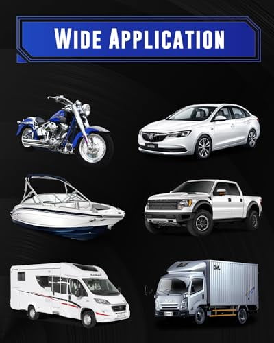 12V 150dB Air Horn, Super Loud 18 Inch Chrome Zinc Single Train Horn ...