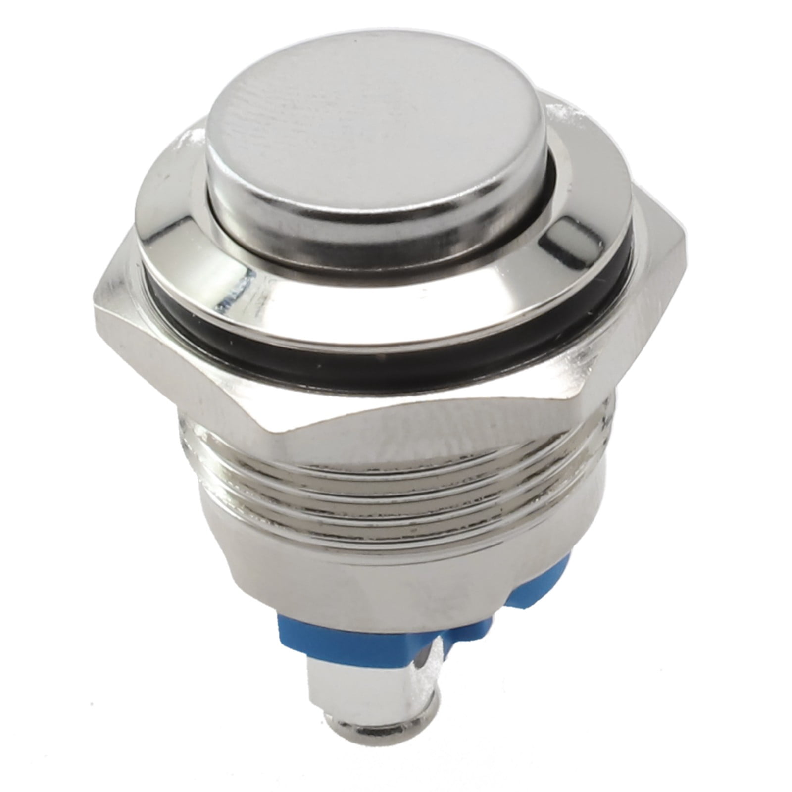 12V 16Mm Metal Waterproof Push Button Momentary No Switch Start Brass ...