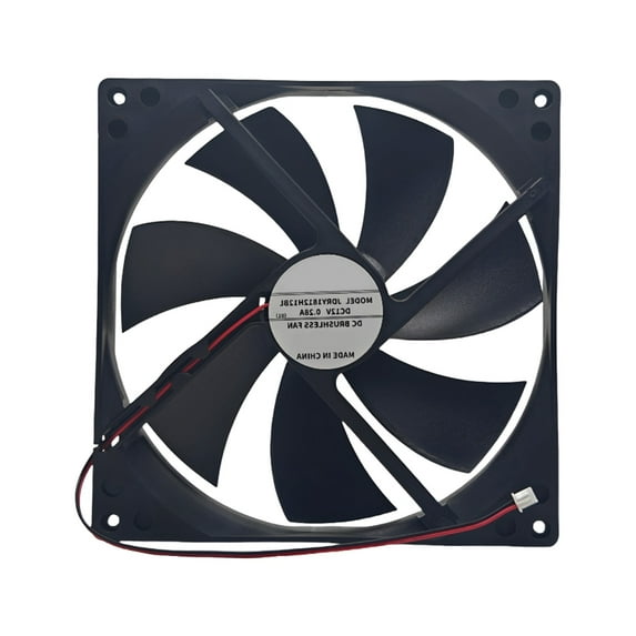 12V 180mm Computer Cooling Fan 53CFM Airflow Thin 25mm XH2.54mm ...