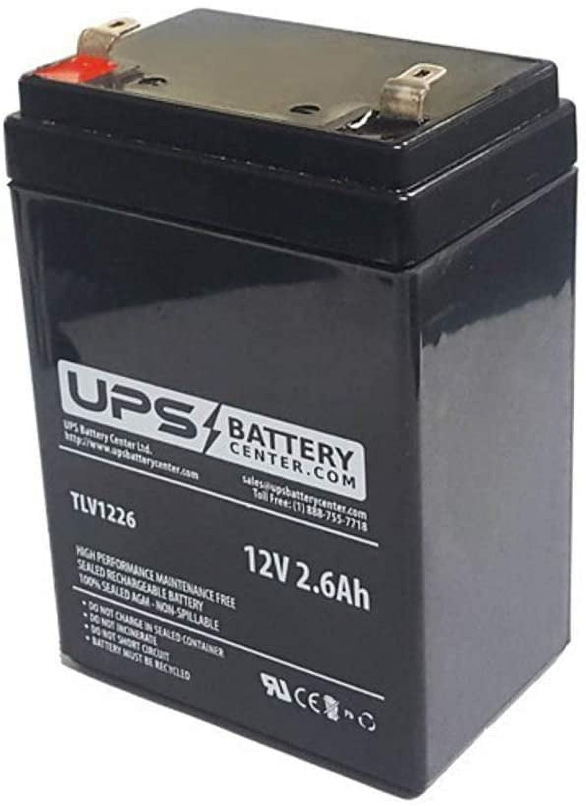 12V 2.6Ah Compatible Battery for Consent GS12V2.3AH 12V 2.3Ah by UPSBatteryCenter® - Walmart.com