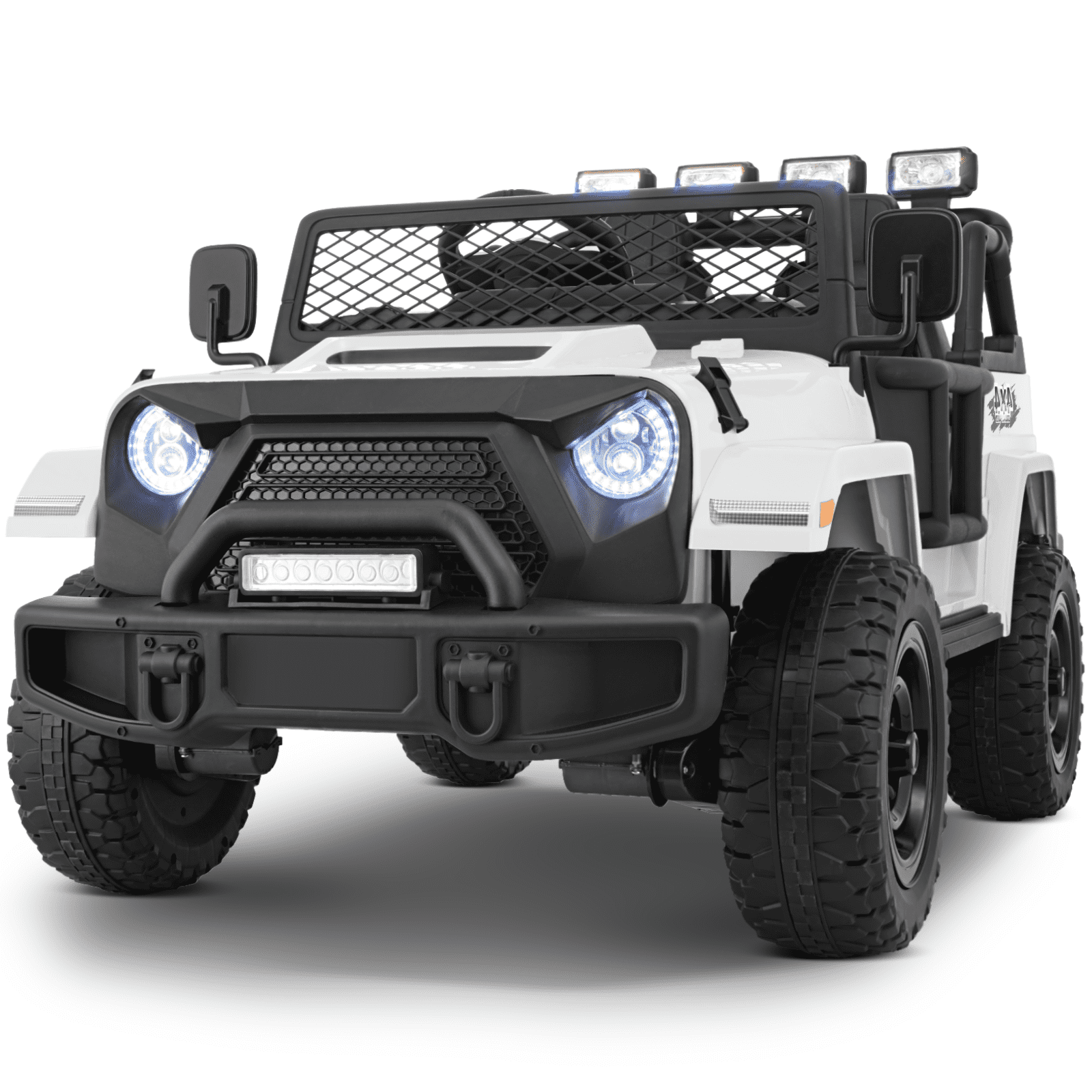 12V 2 Seater Kids Ride on Truck 4X4 Off-Road Electric Car, with 200W ...