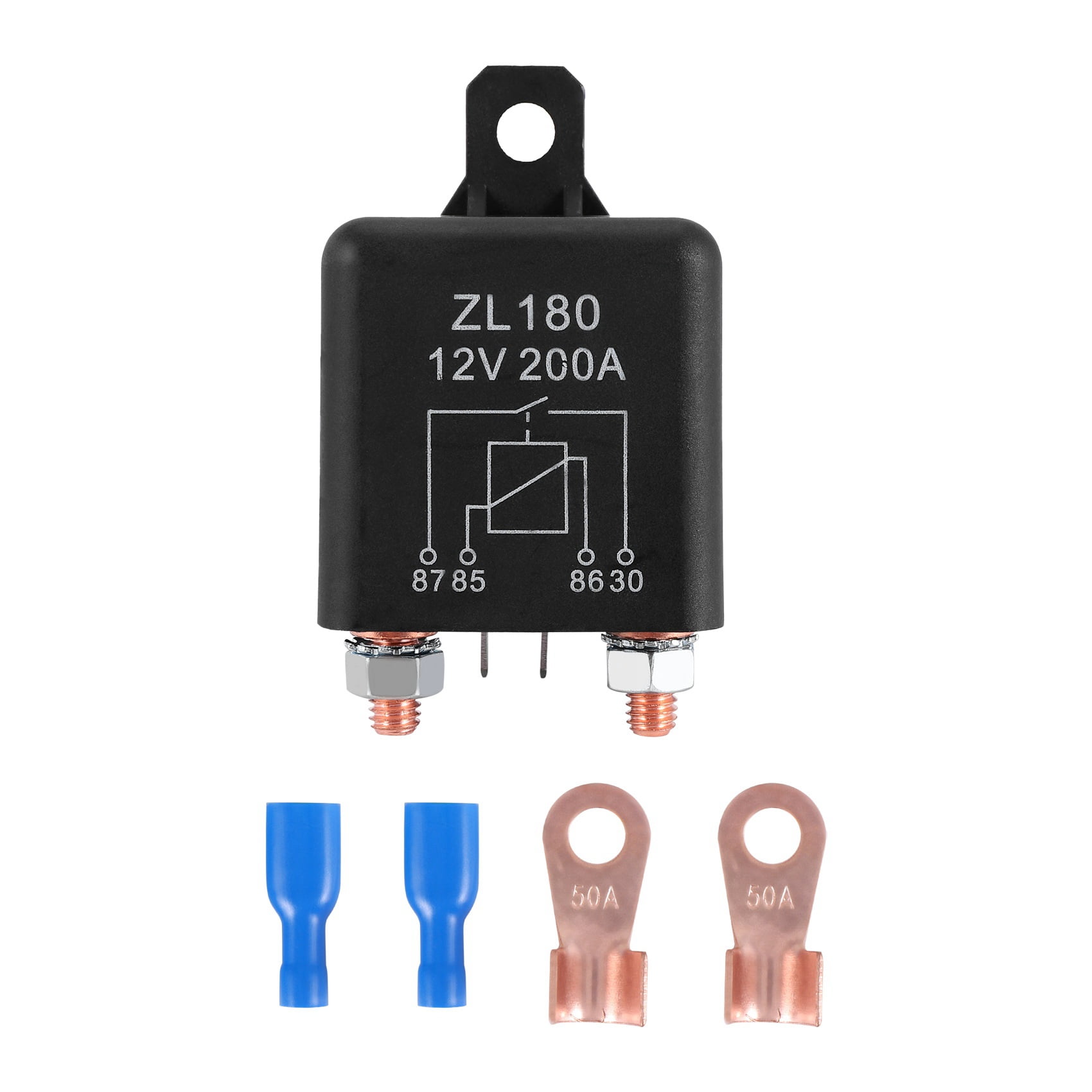 12V 200A Relay Car Truck Engine Automobile Boat Heavy Duty Split ...