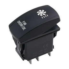 JR Products 12825 Momentary-On/Off/Momentary-On Switch - Black ...