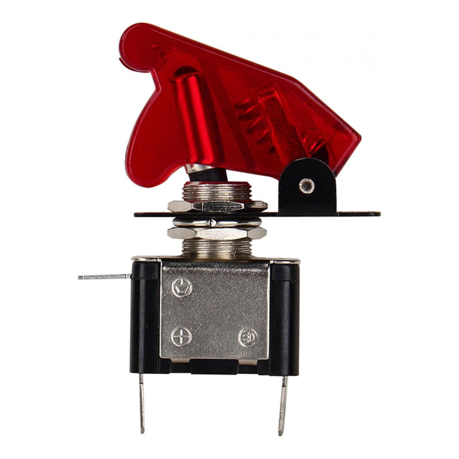 12V 20A Car SPST Dome Fog Light Rocker Toggle Switch ON/OFF SPST LED ...