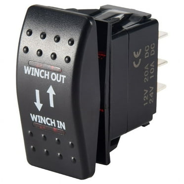 Walmart 12-Volt RV Light Electrical Toggle Switch, Triple SPST On-Off ...