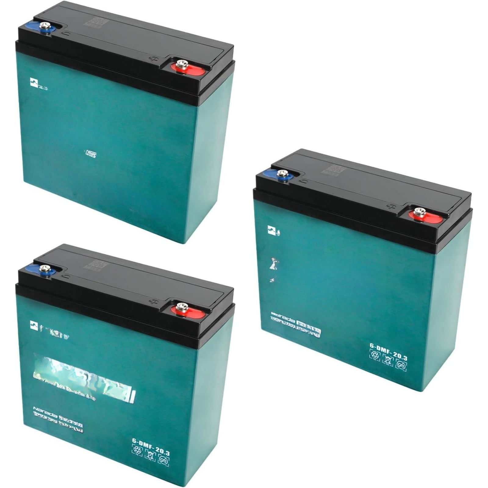 12V 20Ah 6-DMF-20 Sealed Lead Acid Battery for Motorcycle Scooter ...