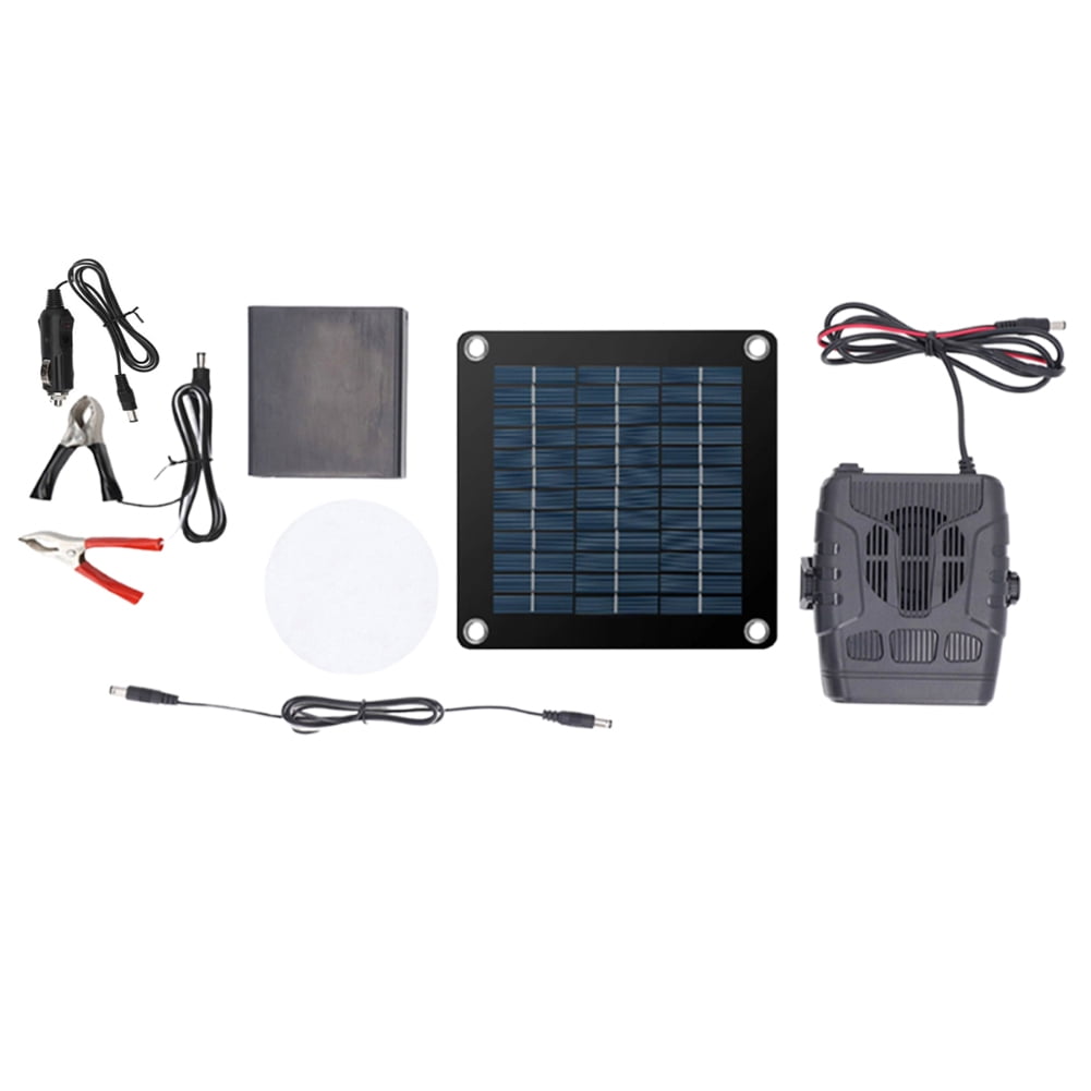 12V 20W Solar Panel Winter Electric Heater Drying and Heating DC Solar ...