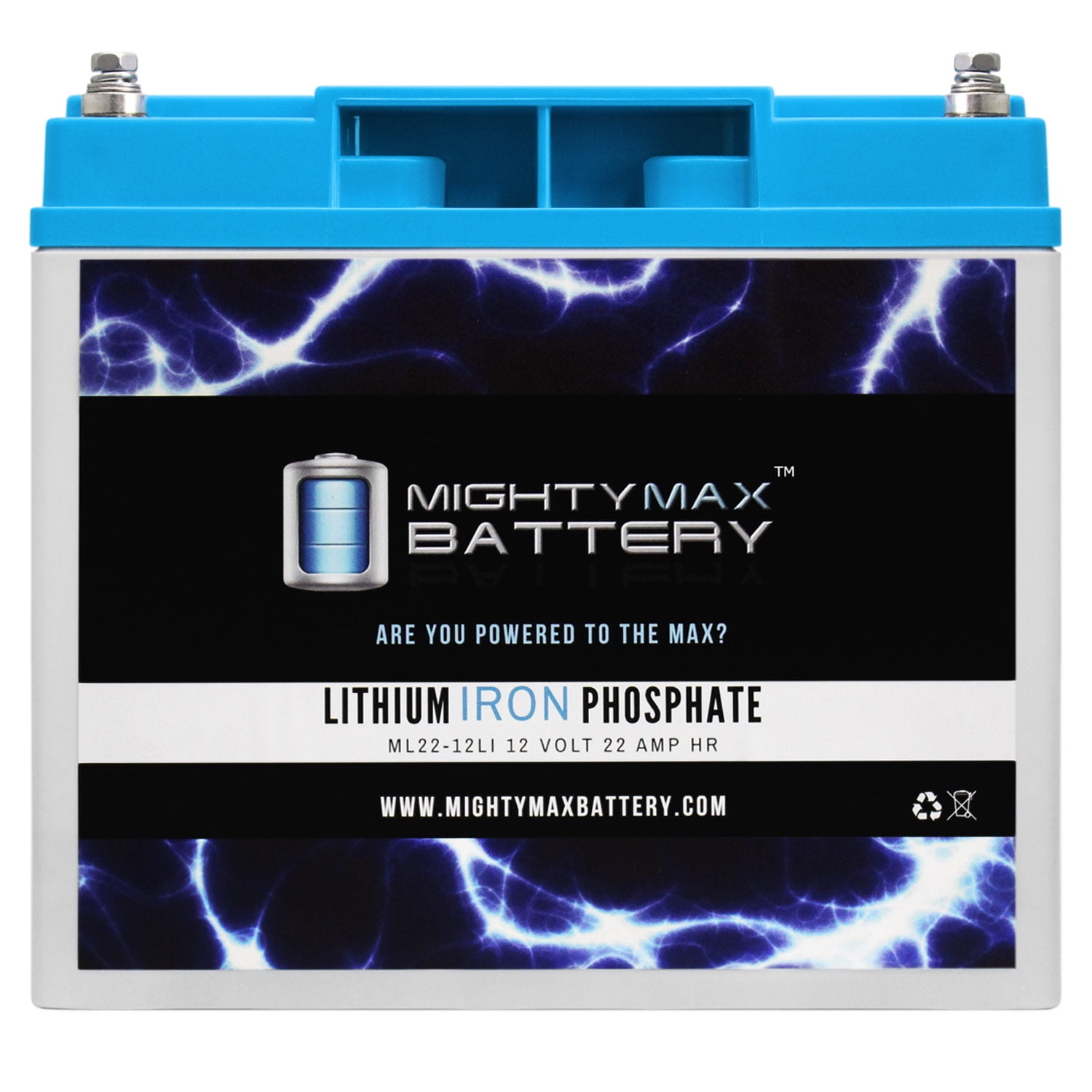 12V 22AH Lithium Replacement Battery for Tianchang TC12-22 - Walmart ...