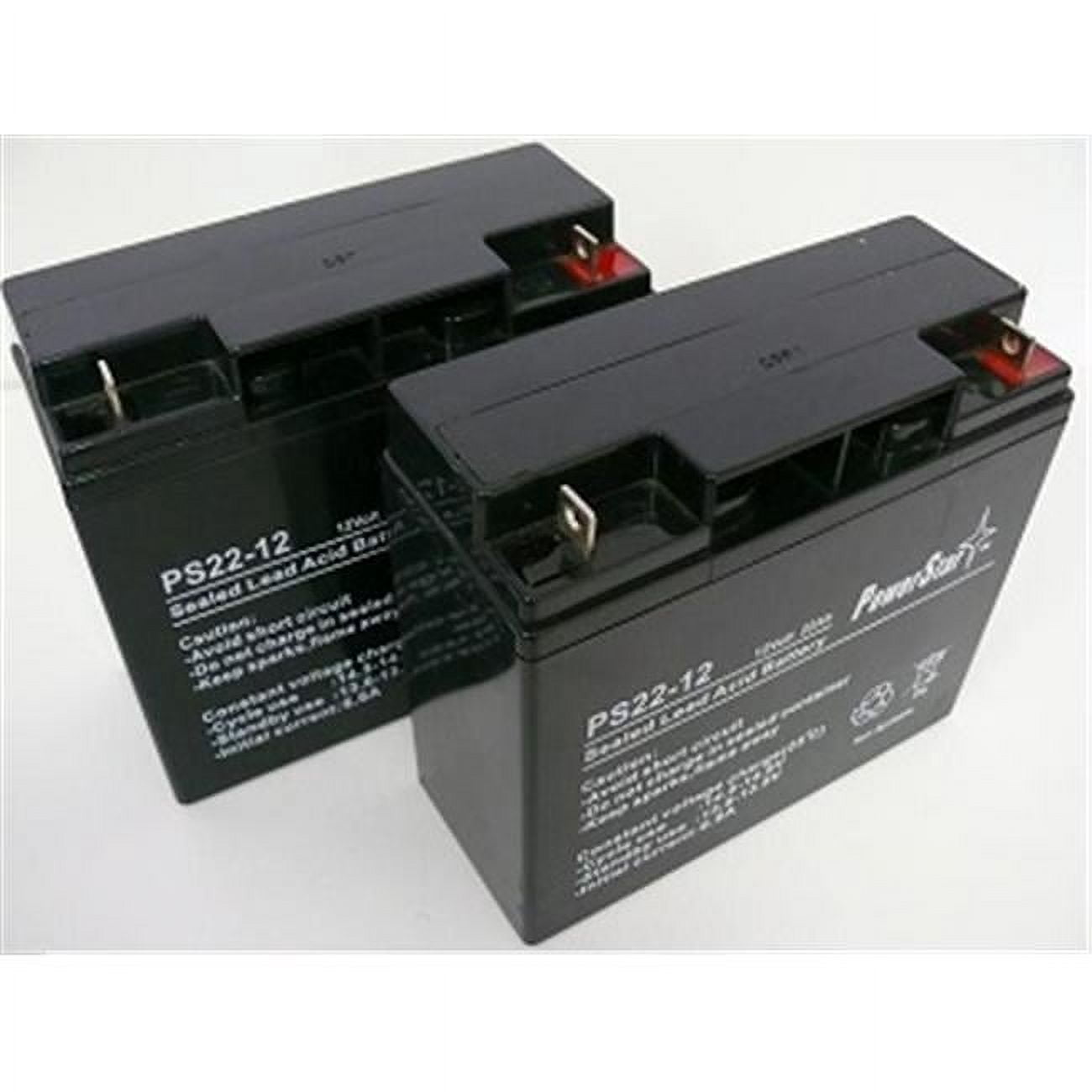 12V 22Ah UPS Battery Replaces 20Ah Kung Long WP20-12- Pack - 2 ...