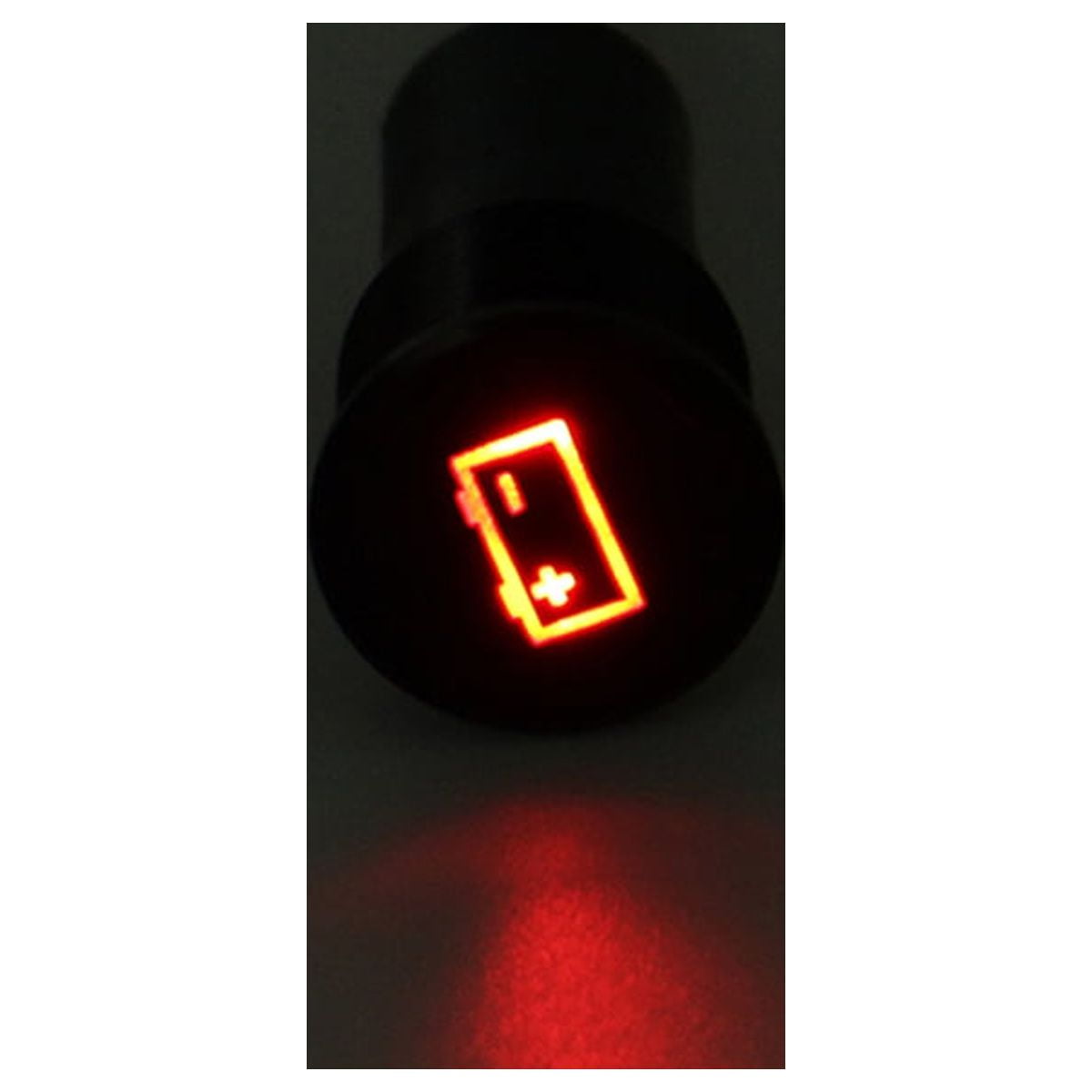 12V 24V 10mm Waterproof Ultra Bright Metal Lamp Bulb LED Dash Panel ...