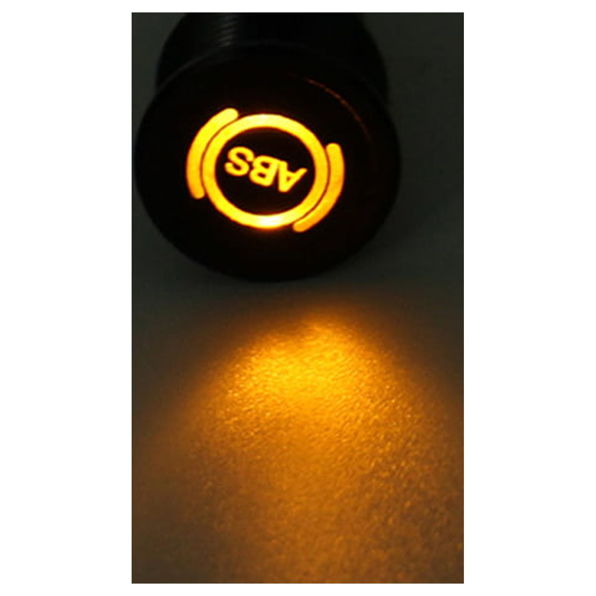 12V 24V 10mm Waterproof Ultra Bright Metal Lamp Bulb LED Dash Panel ...