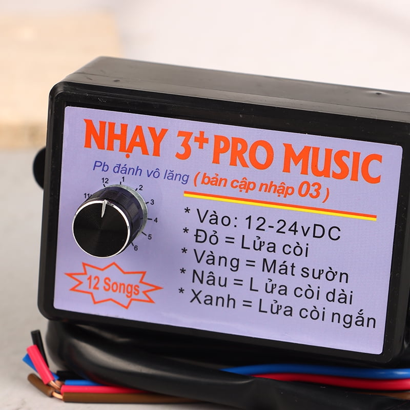 12V-24V 12 Sound Musical Electronic Horn Controller 3+Pro Horn Speaker ...