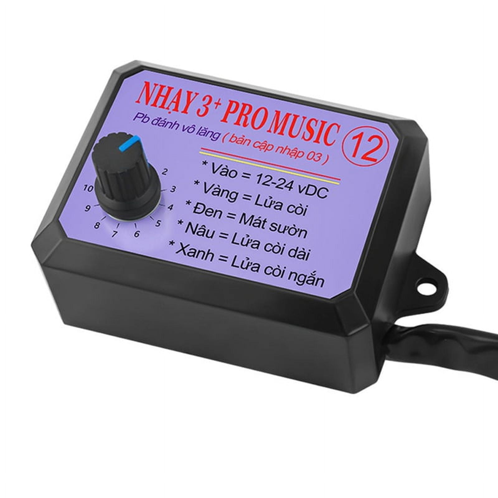 12V-24V 12 Sound Musical Electronic Horn Controller 3+Pro Speaker ...