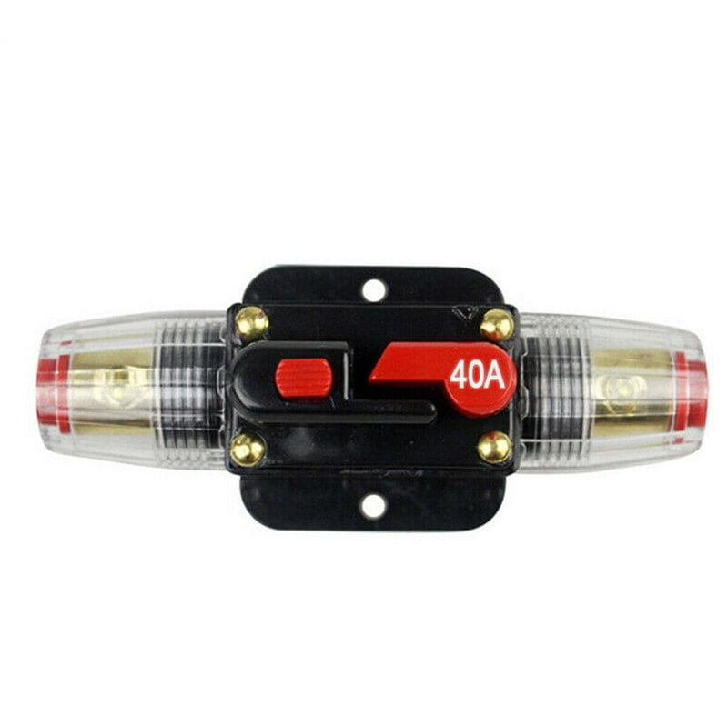 12V 24V 20-100A Auto Car Stereo Audio Thermal Circuit Breakers Reset ...