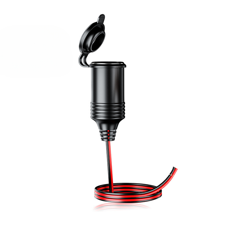 12V 24V 20A Car Cigarette Lighter Extension Cord 0.6M/1.5M/4M Wire Car Splitter Charger Cable ...