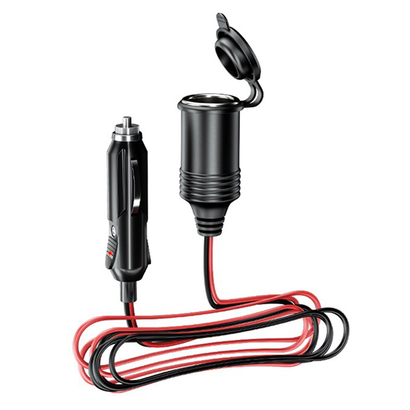 12V 24V 20A Car Cigarette Lighter Extension Cord 0.6M 1.5M 4M Wire Car Splitter Charger Female ...