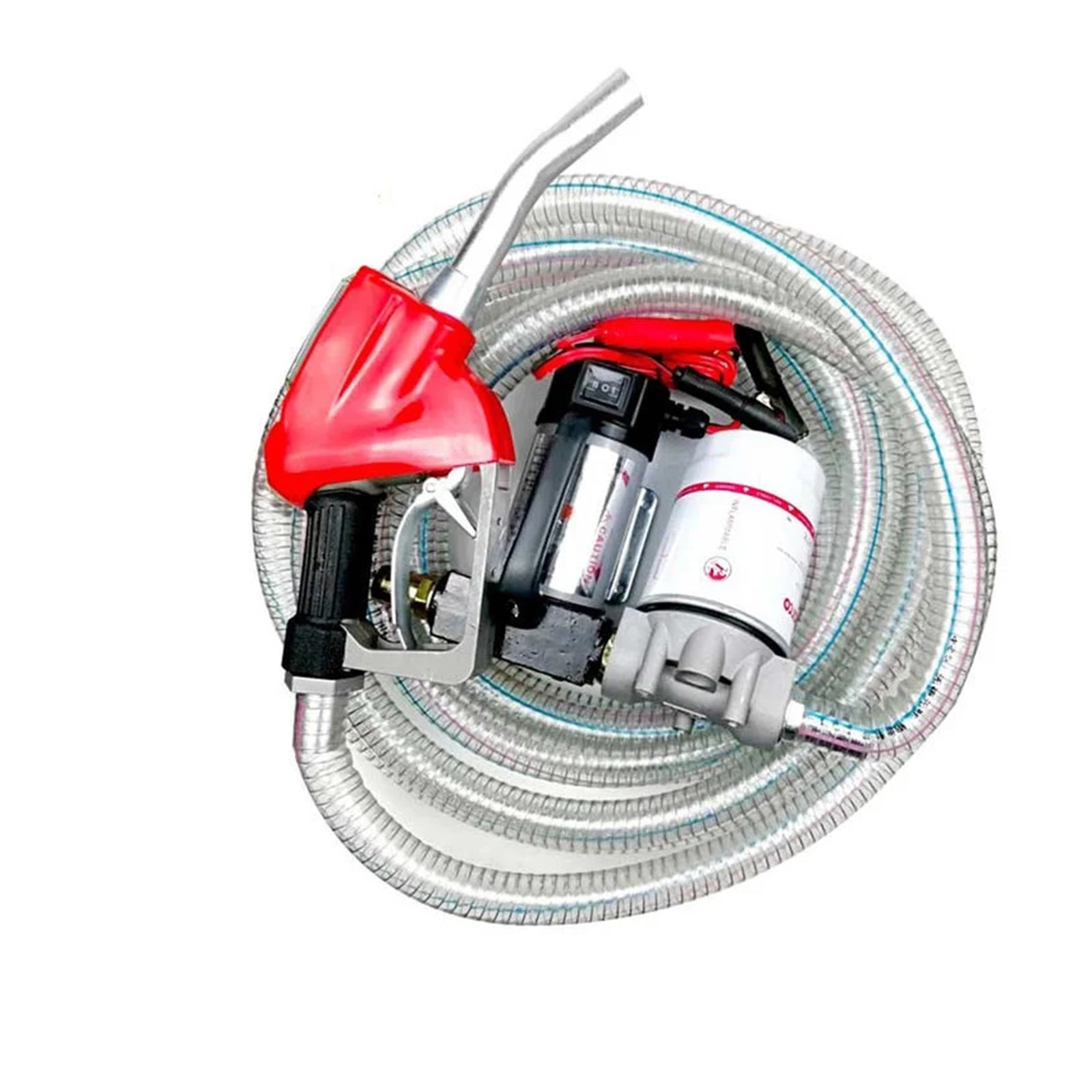 12V/24V/220 Electric Oil Pump, Self-Priming Pump Automatically Stop ...