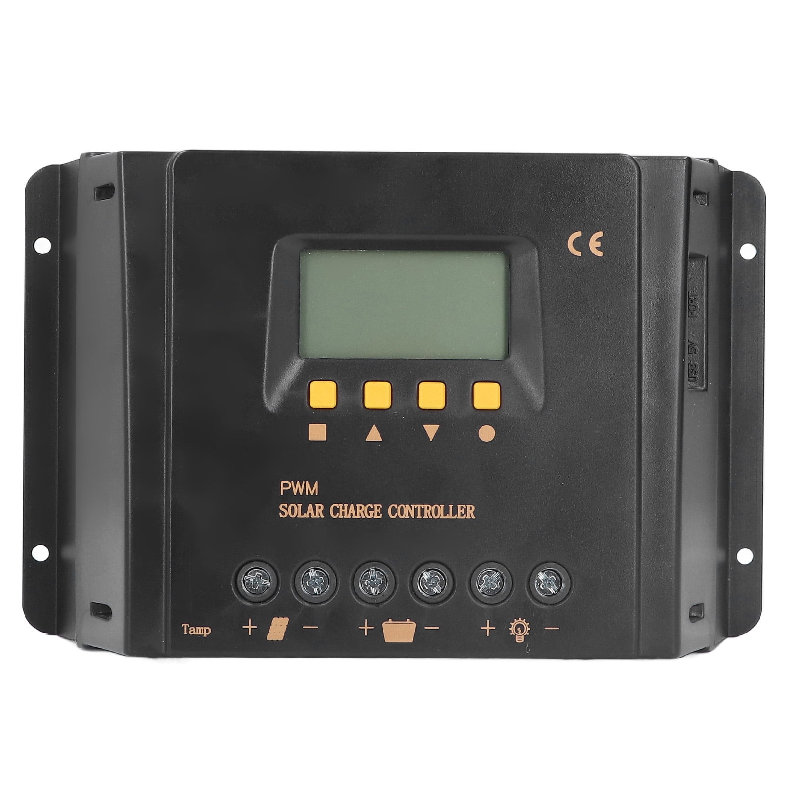 12V 24V 30A Solar Charge Controller with LCD Display - PWM Photovoltaic ...