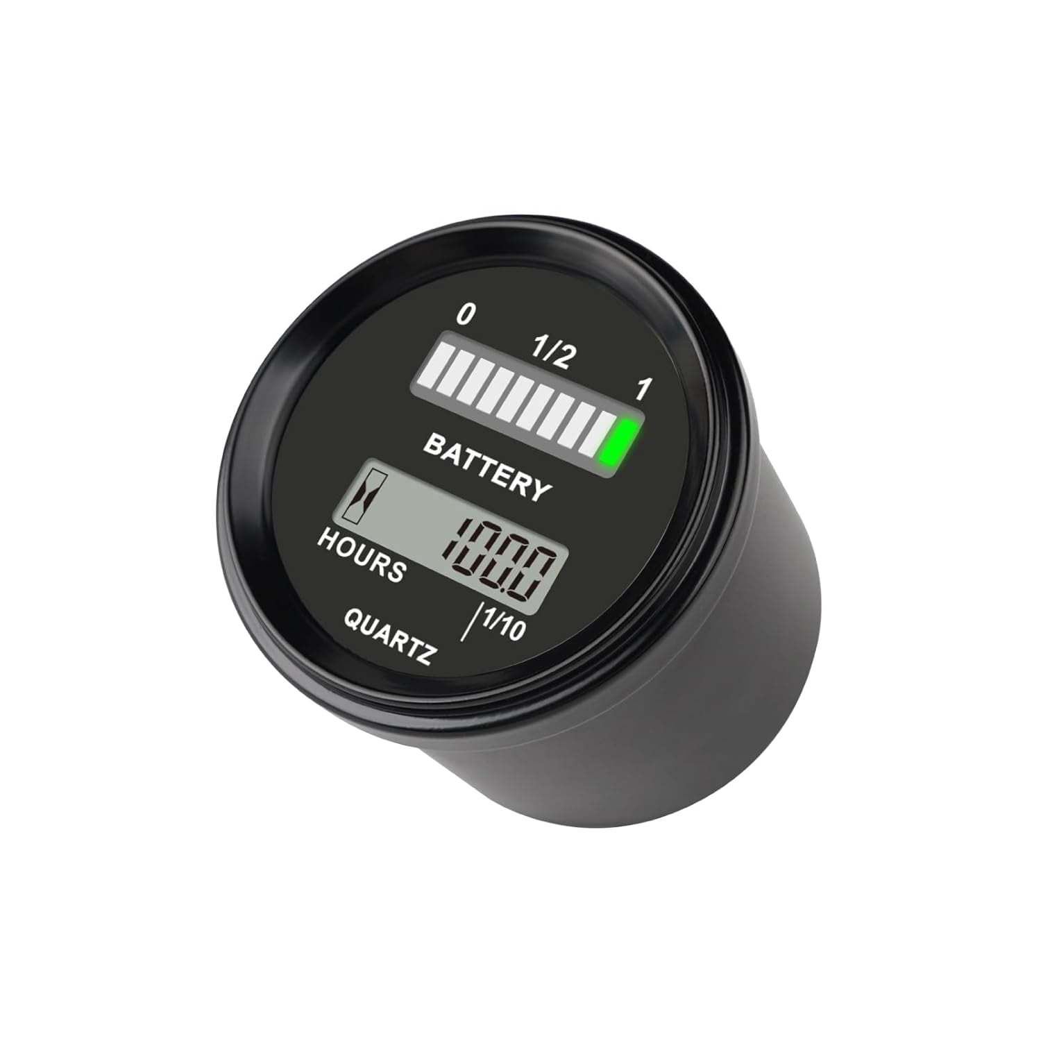 12V 24V 36V 48V LED Battery Indicator Volt Meter with Hours Record for ...