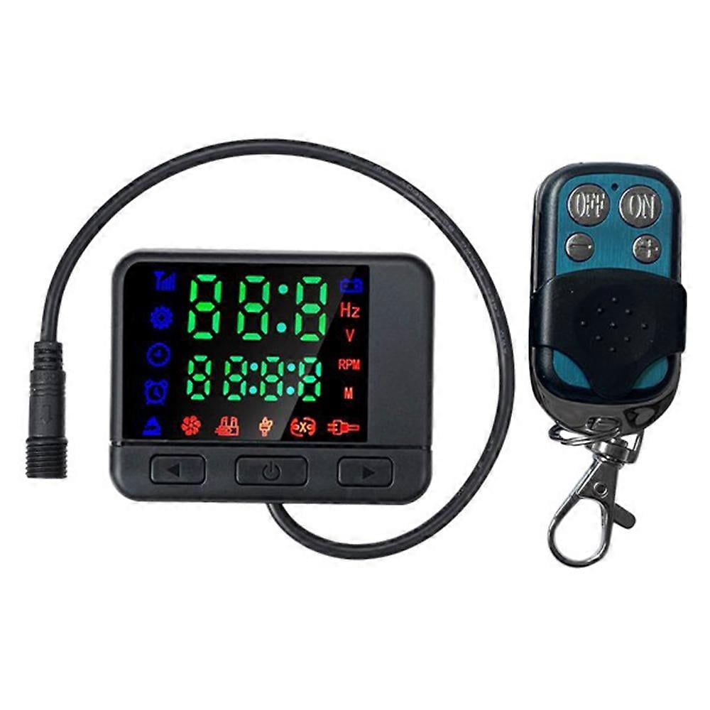 12V/24V Air Heater LCD Monitor Switch&Remote Control for Car Truck ...