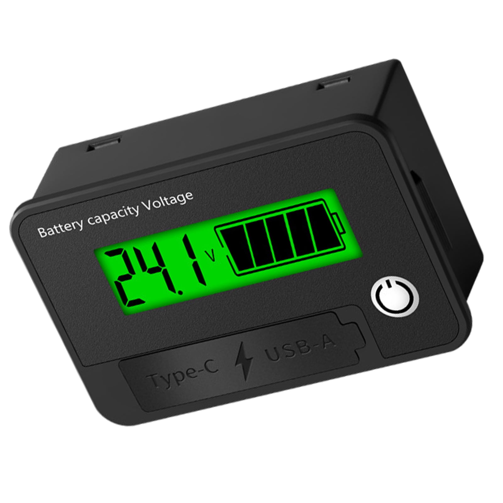 12V 24V Capacity Indicators,,DC8-30V Leads Acid Voltages Tester ...