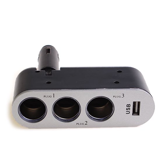 12V/24V Car Charging Adapter Fast Charging 3 Socket Charging Adapter ...