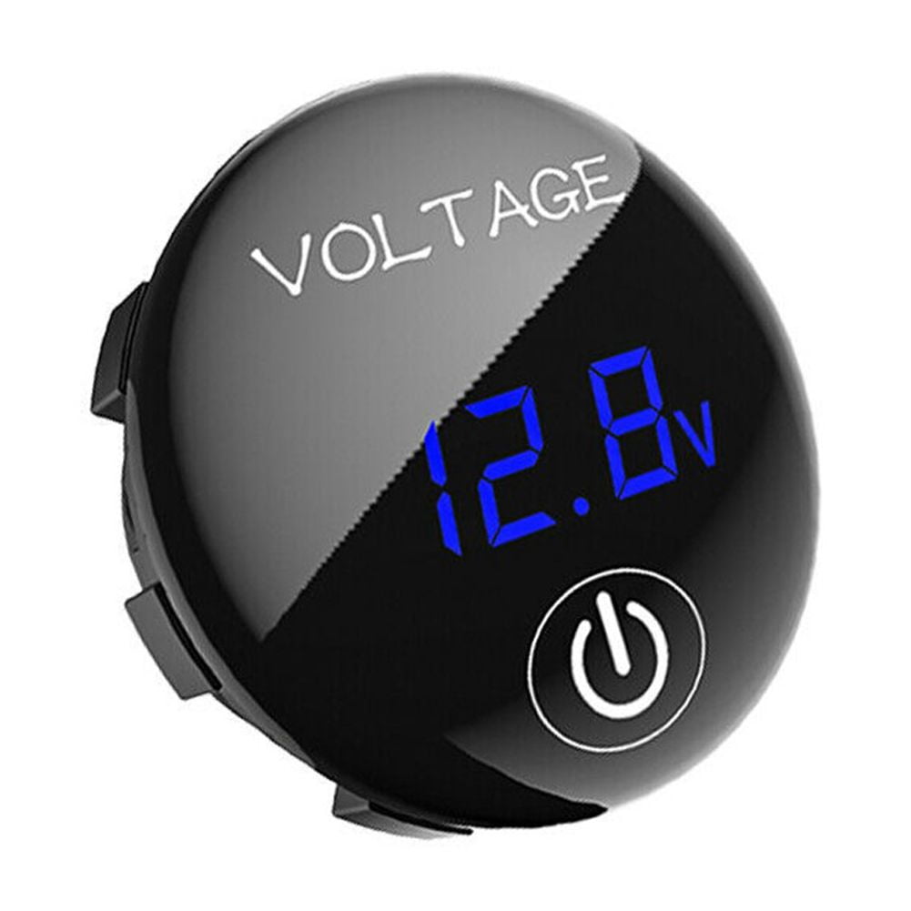 12V-24V Car Marine Motorcycle LED Digital Voltmeter Voltage Meter ...
