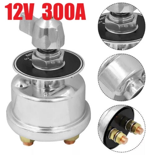 12V 24V Car Master Battery Quick Disconnect Power Cut Shut Off Switch ...