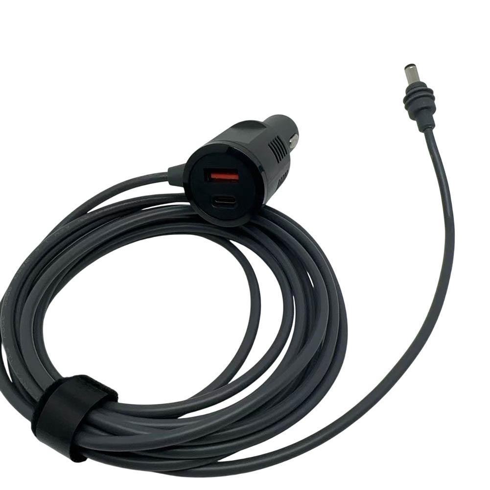 12V-24V DC Power Cord With Dual USB For Starlink For Mini RV/Bus/Boat ...