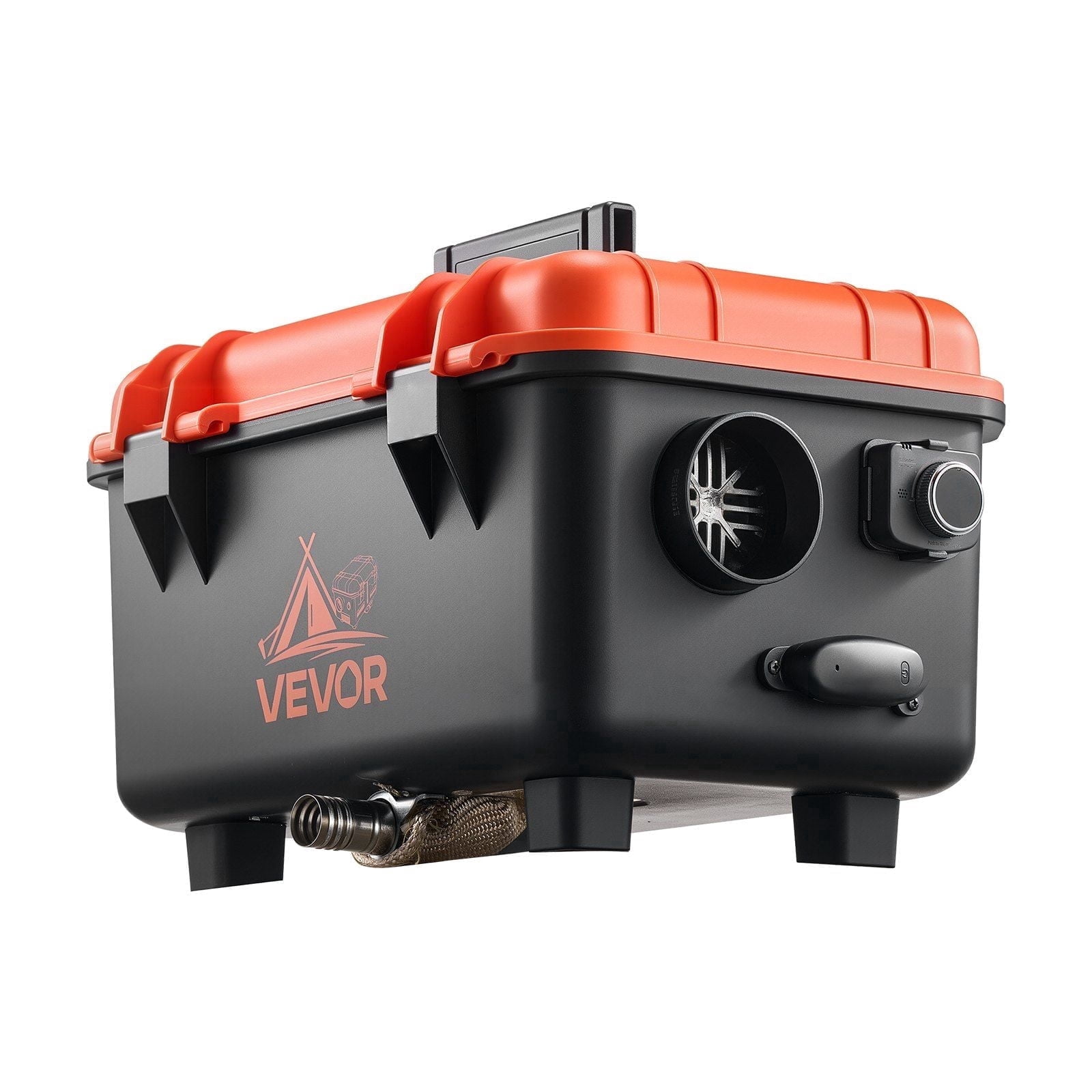 12V/24V Diesel Heater 8KW, Complete Portable Air Heater Kit with 1.1 ...