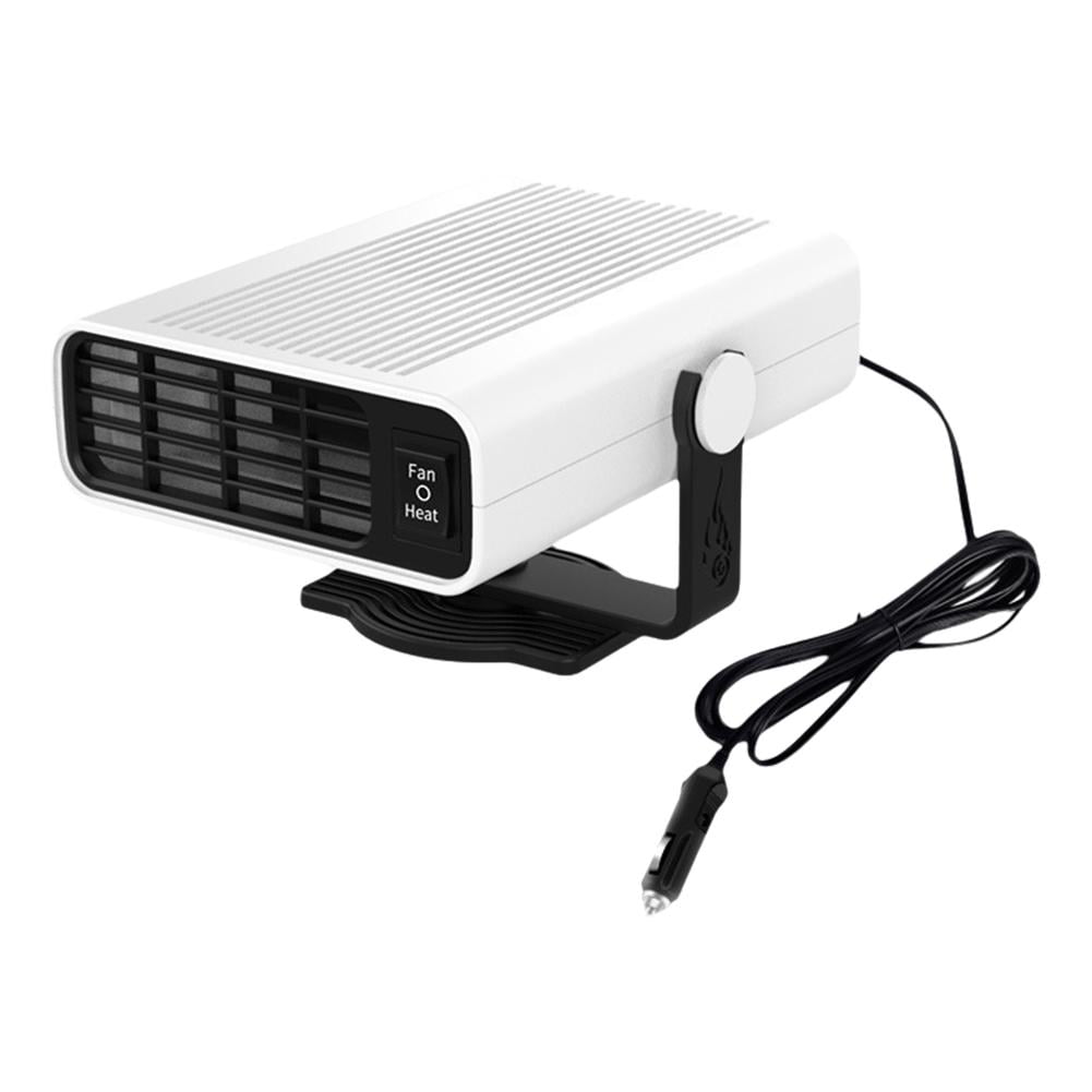 12V 24V Electric Car Heater Black White Defogger Portable Electric ...
