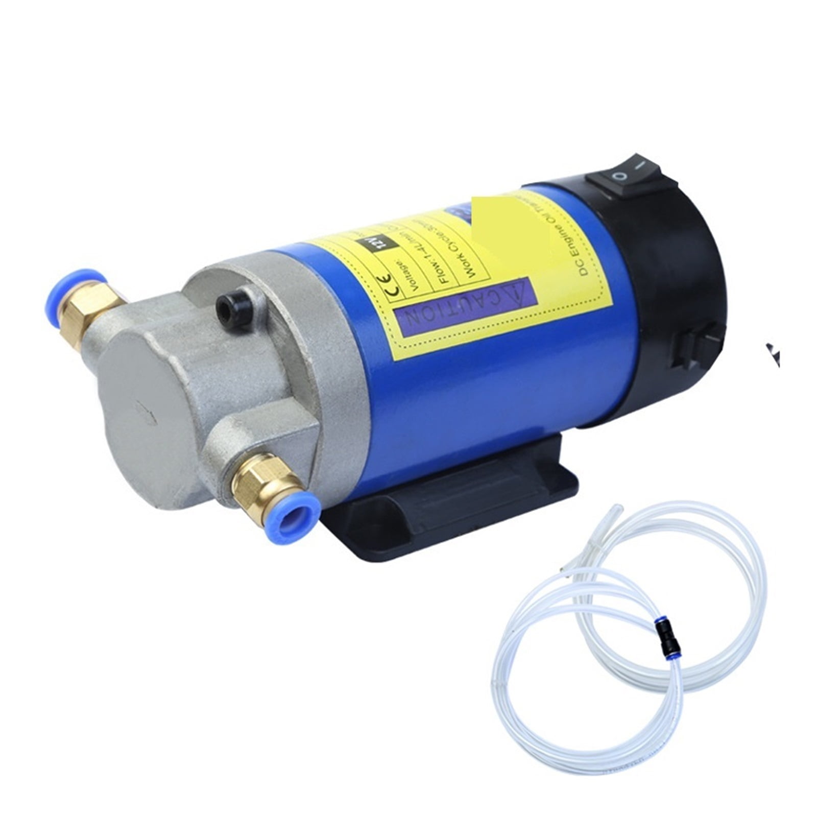 12V 24V Electric Scavenge Suction Transfer Change Pump Motor Oil Diesel ...