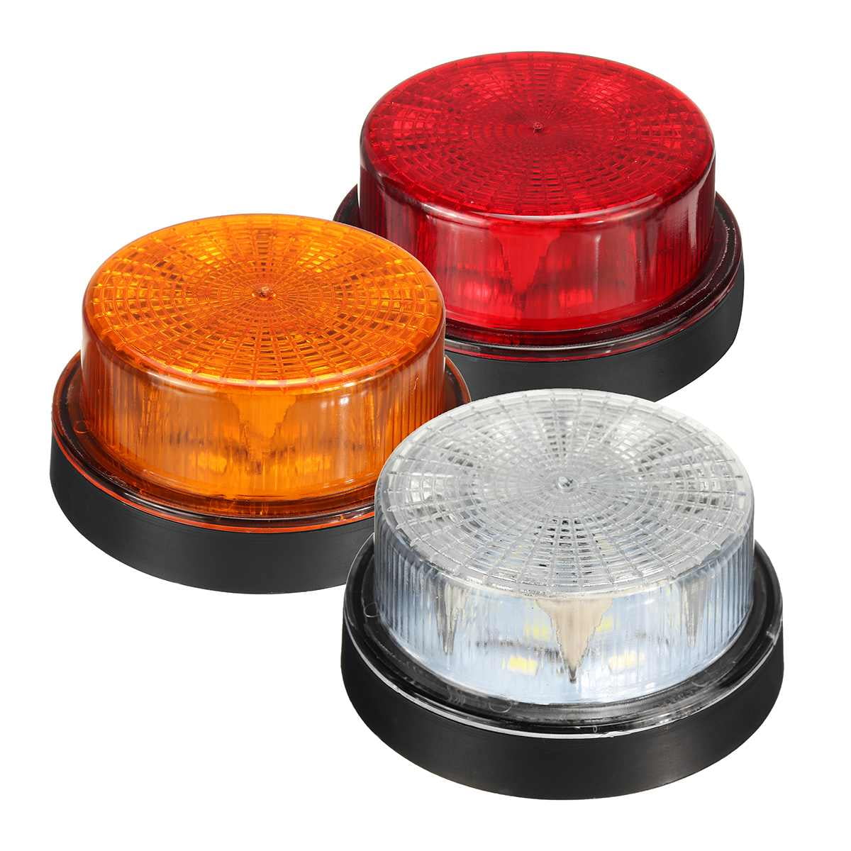 12V 24V For RV Truck Car LED Flashing Light Strobe Emergency Alarm Lamp ...