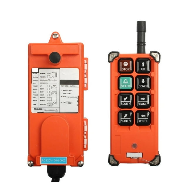 12V 24V Industrial remote controller switches Hoist Crane Control Lift ...