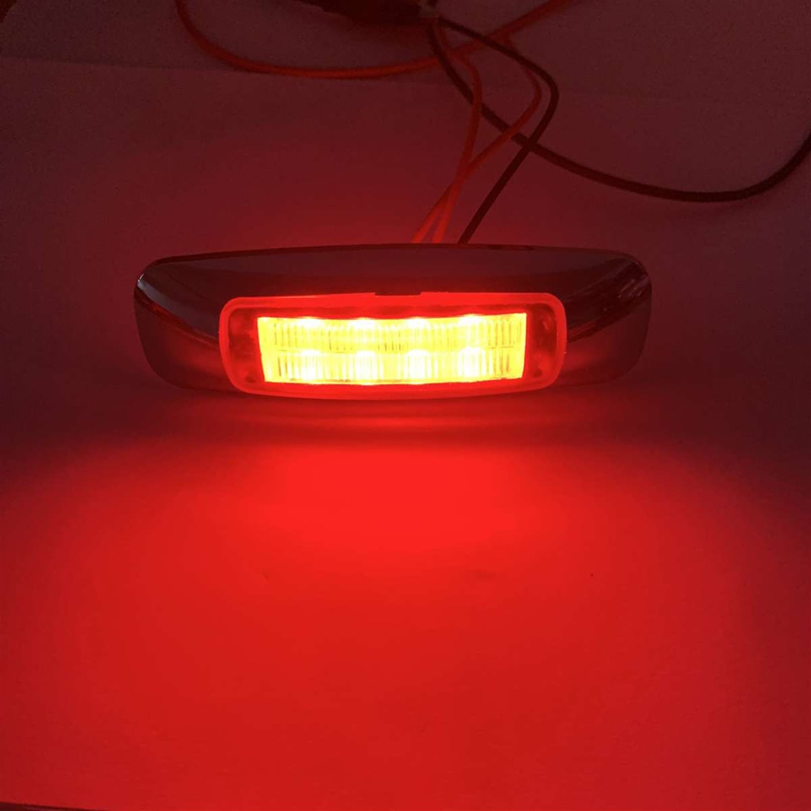 12V 24V LED Side Marker Light Strobe Light Truck Lorry Trailer Bus Tail ...