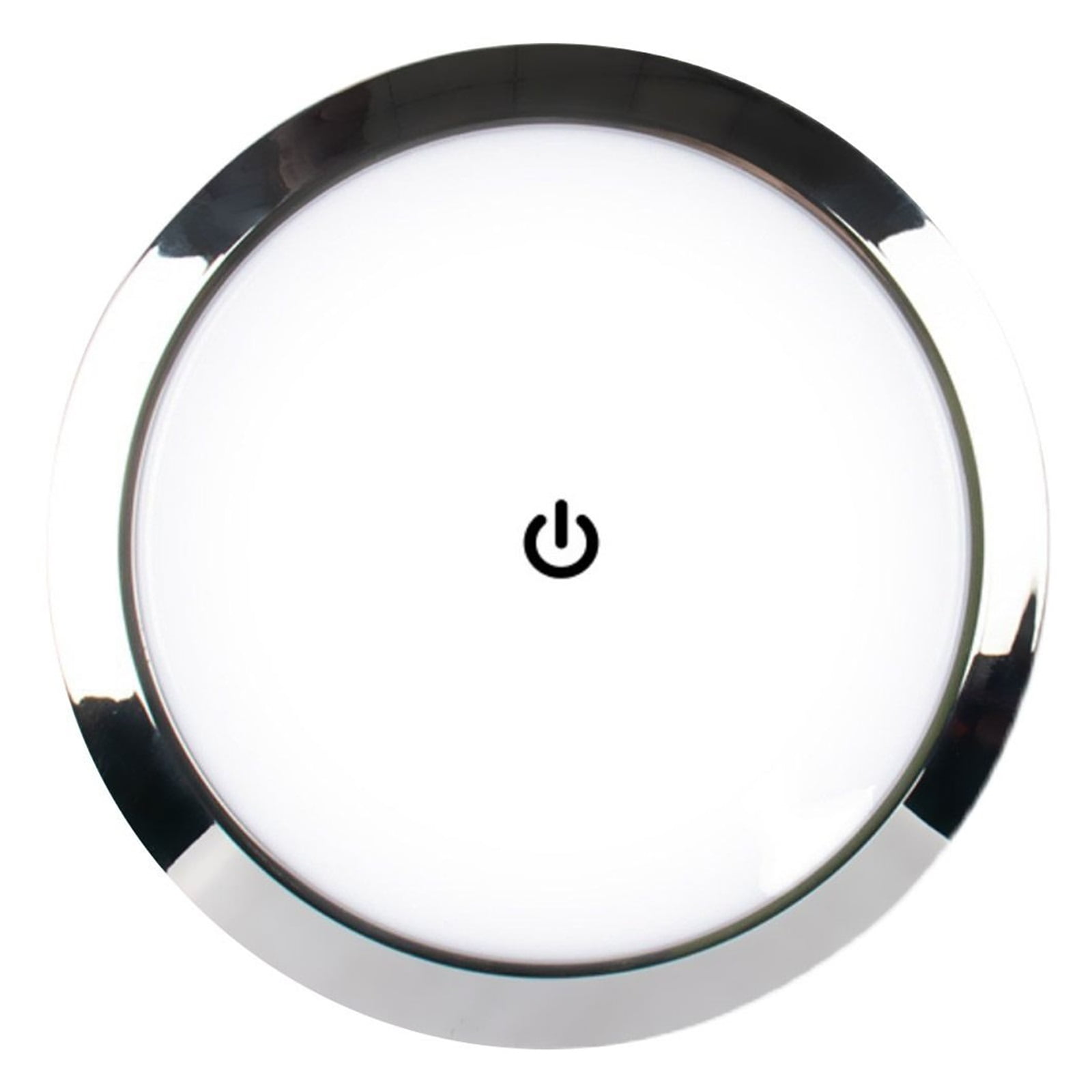 12V/24V LED Touch Lamp RV Ultra-thin Round Dome Light Ceiling Lamp ...