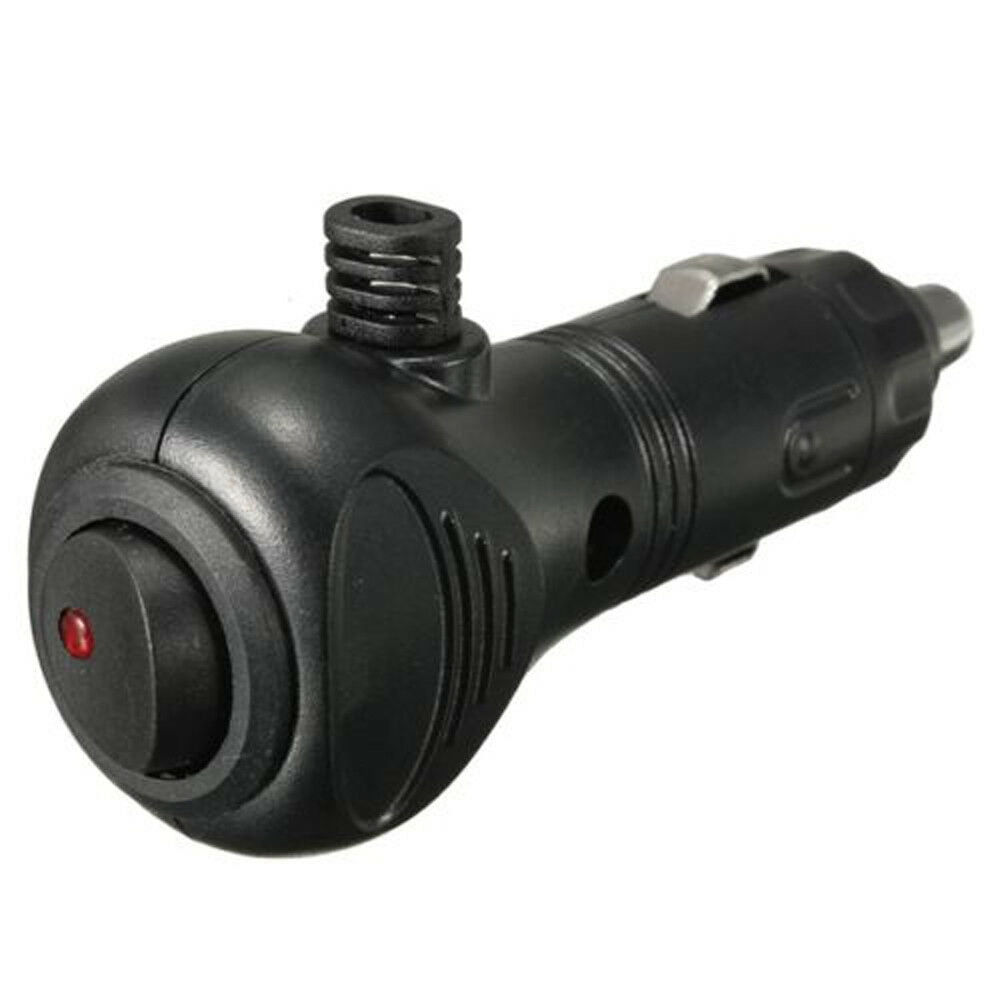 12V 24V Male Universal Car Cigarette Lighter Power Socket Plug ...