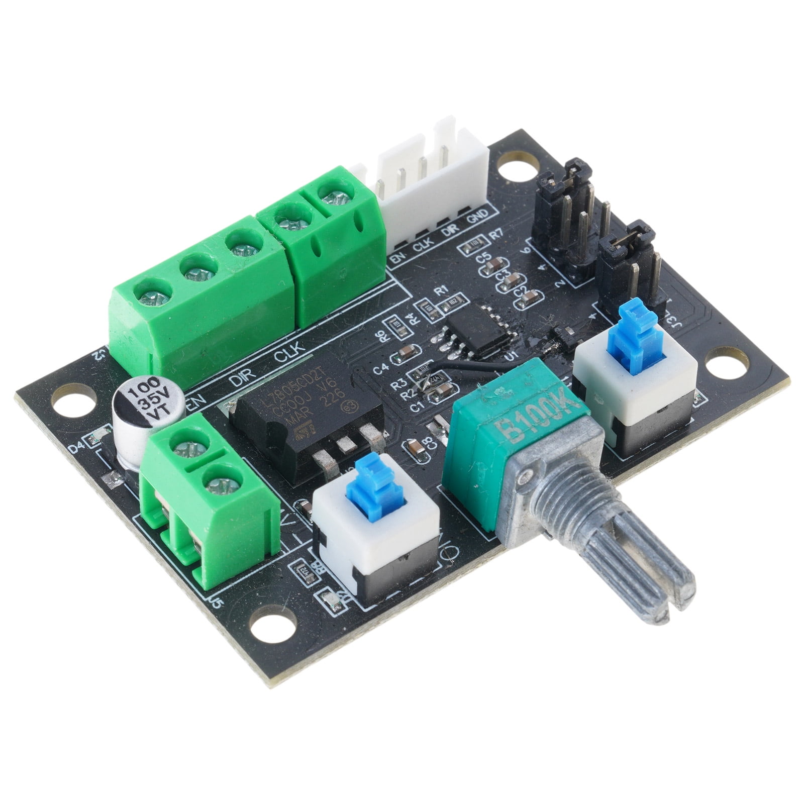 12V-24V PWM Controller Part Stepper Motor Pulse Signal Generator Module ...