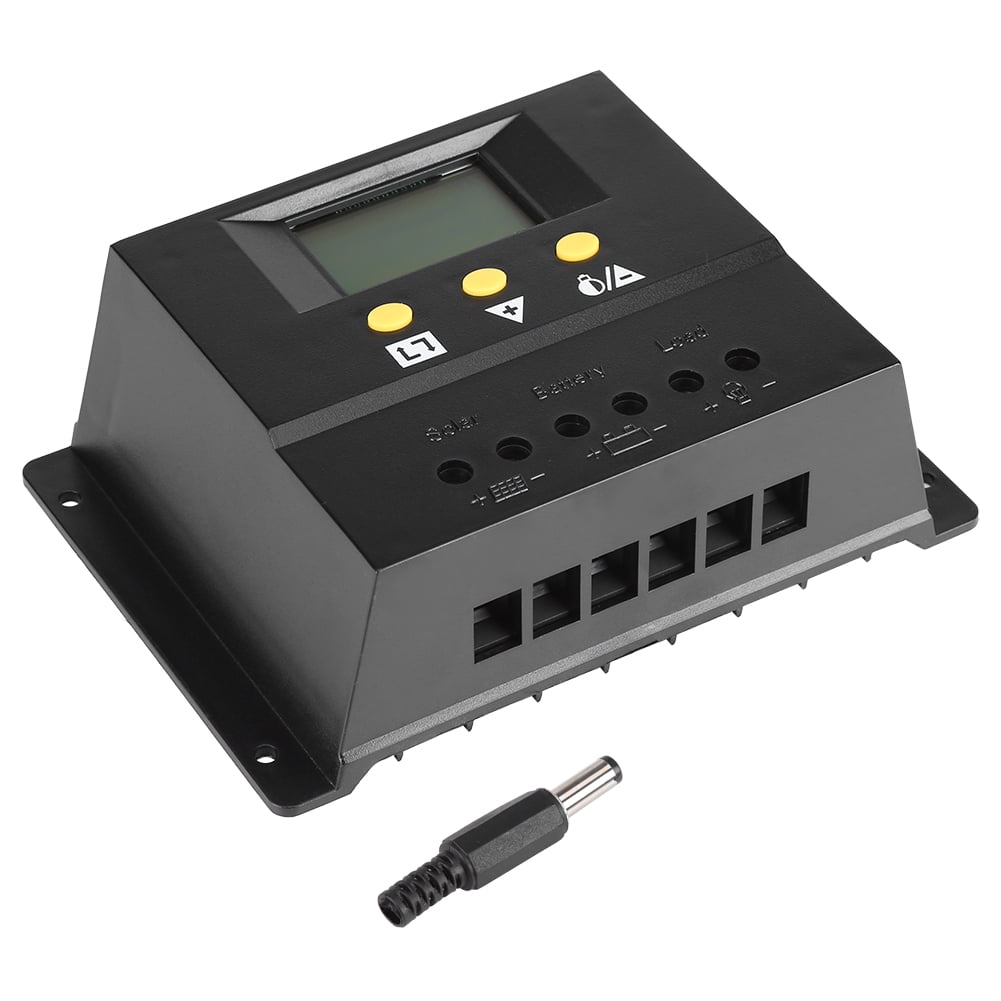 12V 24V PWM Solar Charge Controller, 80A DC Battery Charger Regulator ...