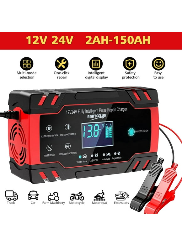 24 Volt Battery Chargers in Car Battery Chargers - Walmart.com
