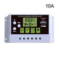 12V/24V Solar Controller 10A/20A/30A Solar Panel Intelligent Regulator ...