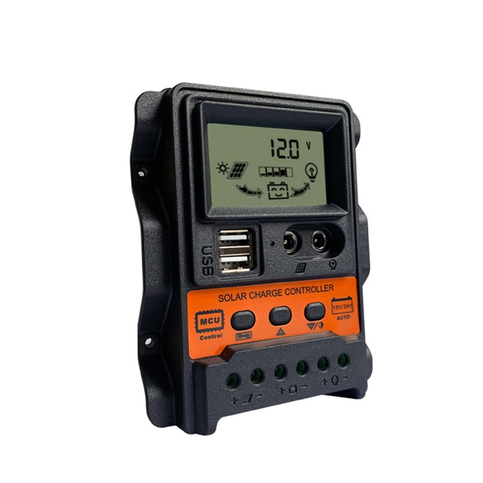 12V/24V Solar Controller MPPT 30A 20A 10A Solar Panel Battery ...